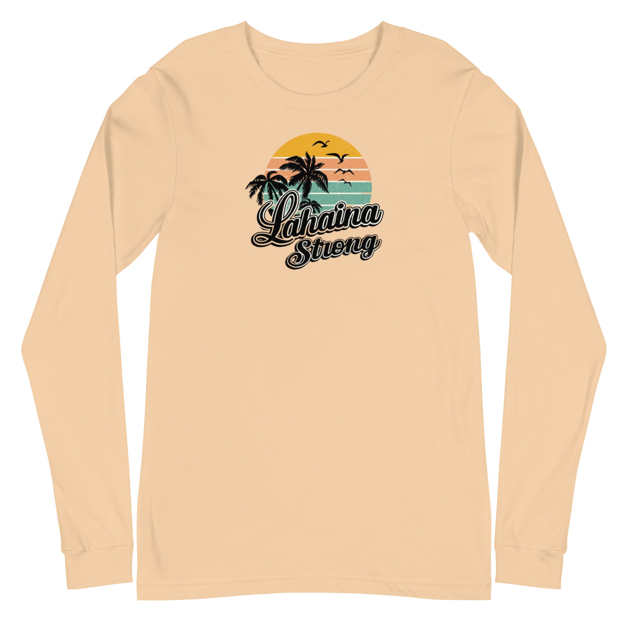 Lahaina Strong Palm Trees Unisex Long Sleeve Tee – Kai Ridge Apparel