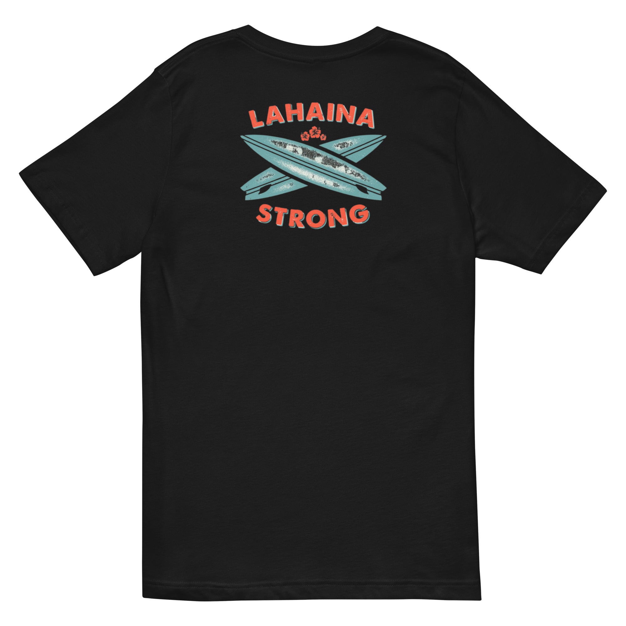 Lahaina Strong Surfboard Unisex Short Sleeve V-Neck T-Shirt – Kai Ridge ...